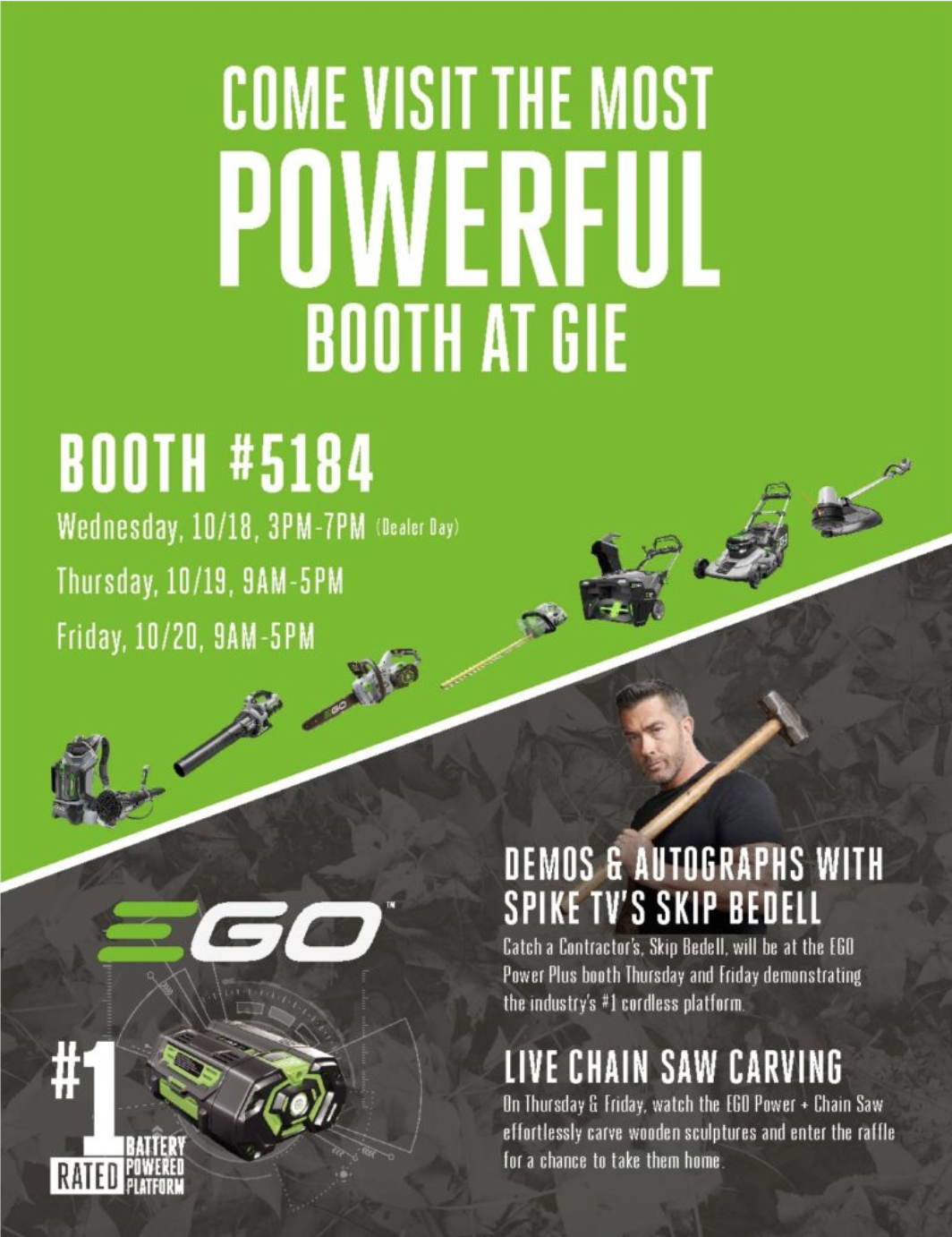 GIE show – Skip Bedell